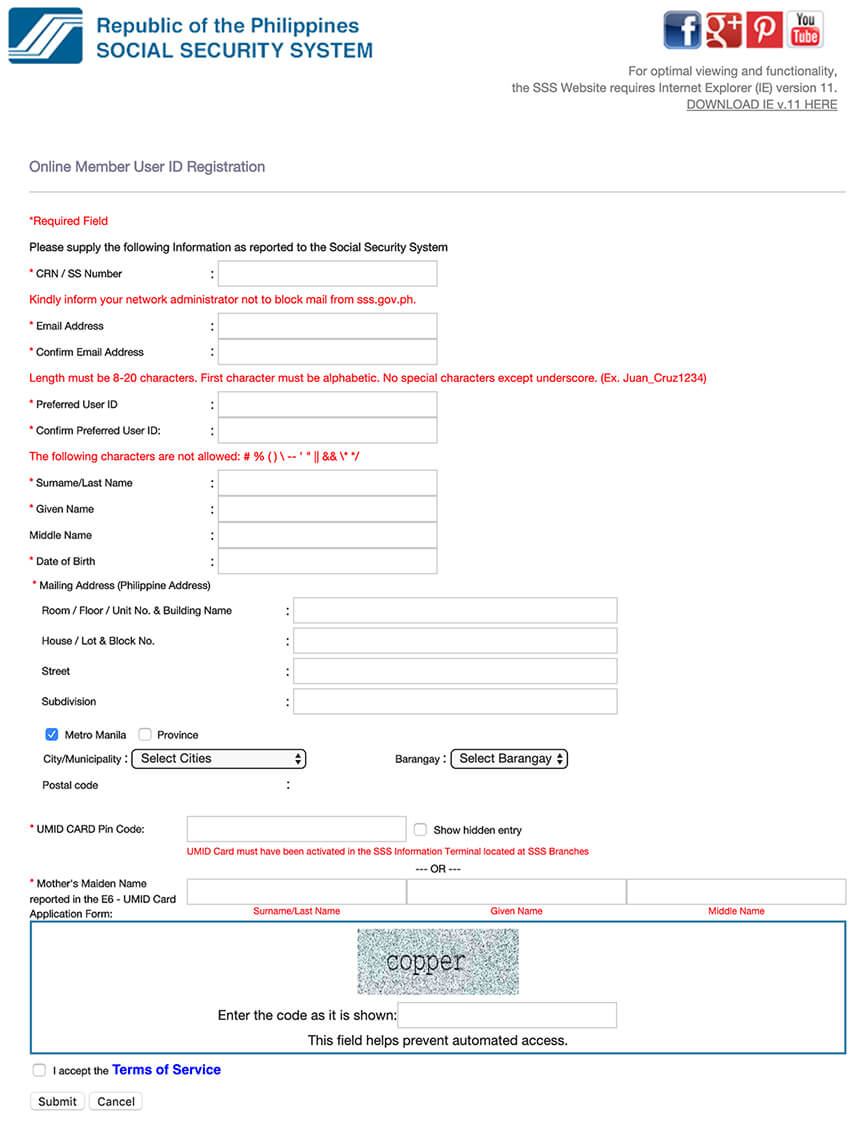 SSS Online Inquiry: How To Register an Account (Ultimate Guide ...