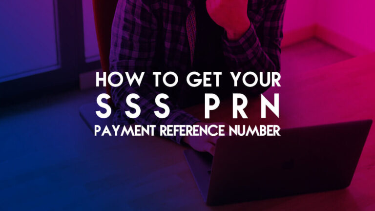How To Get Your SSS PRN (Payment Reference Number) : SSS Online Inquiry